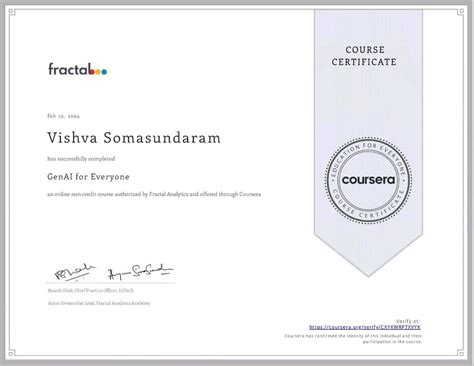 Vishva S On Linkedin Celebrating My New Certification Here I Have Completed The Genal For