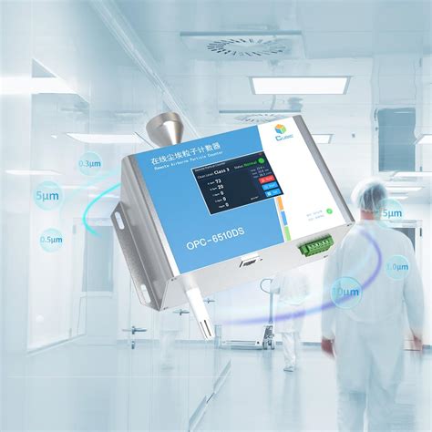 Cubic Opc 6510ds Online Optical Particle Counter With Display