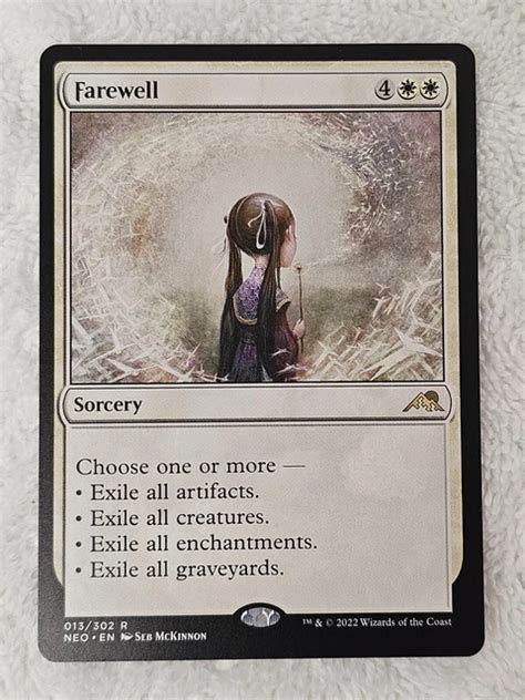 Carte De Collection Magique Mtg Farewell 13 Kamigawa Neon Dynasty Rare