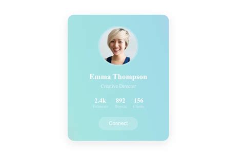 Gradient Morphing Card With 3d Hover Effect Css Example