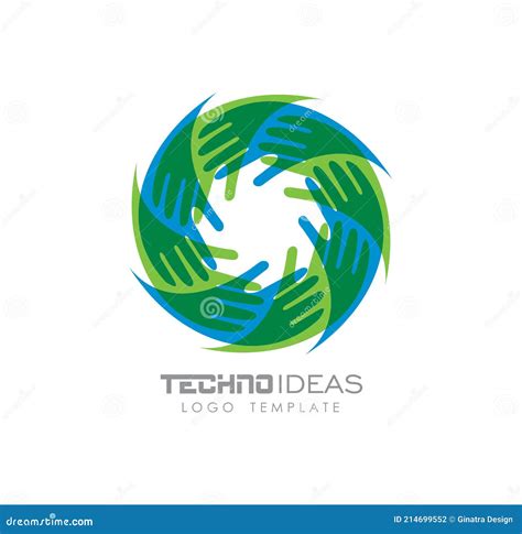 Hand Circle Design Ideas Stock Vector Illustration Of Friendship