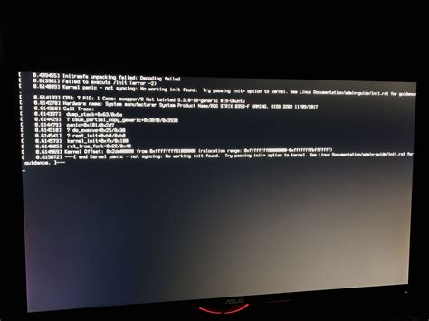 1910 Installation Issues Initramfs Unpacking Failed Decoding Failed Ubuntu Budgie Discourse