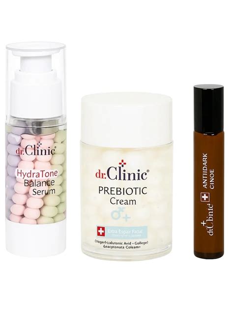 Drclinic Dr Clinic Deep Relief Skincare Kit Prebiotic Collagen