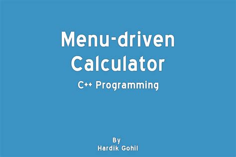 C Program To Make A Calculator To Add Subtract Multiply Or Divide