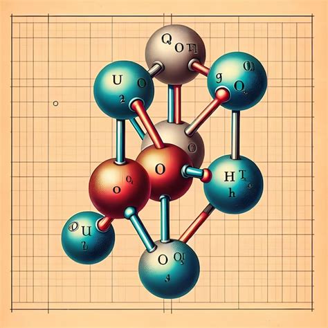 Atoms Coming Together To Form Molecules Premium Ai Generated Image