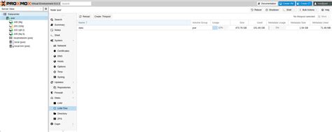 容量不足を解消するためにProxmoxの論理ボリュームを追加する Kajindows XP