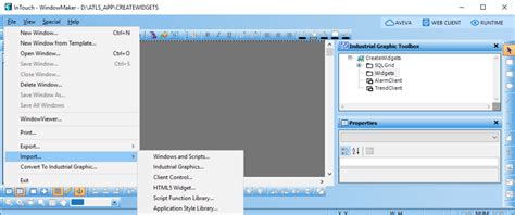 aveva intouch widgets custom widgets package plc hmi and scadas