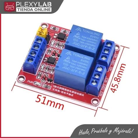 Módulo Relé Relay De 5v 2 Canales Para Arduino Raspberry Pi En Venta En Cuenca Azuay Por Sólo U