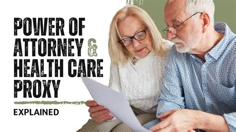 Difference Between Healthcare Proxy And Power Of Attorney