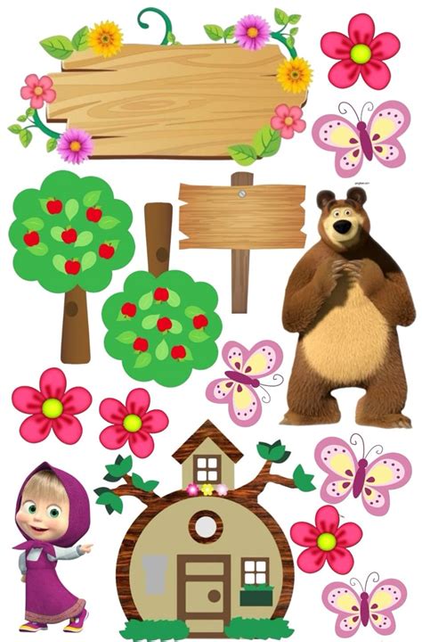 Topper De Masha Y El Oso In 2024