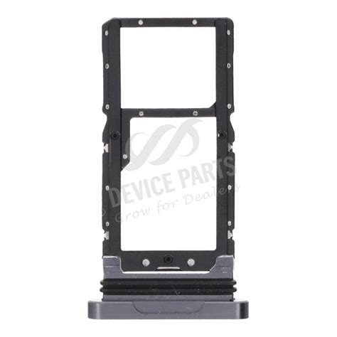 Sim Card Tray For Umidigi Bison Pro Dual Card Version Black Ori