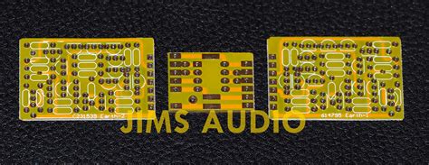 Discrete Dual Opamp Earth Bare PCB JFET Input Output High Biasing Current JIMS Audio