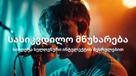 სასიკვდილო მწუხარება 2024 ქართული სიმღერა Ai Deadly Sorrow Georgian Ai Song გალაკტიონის