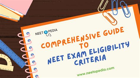 Comprehensive Guide To Neet Exam Eligibility Criteria Pdf