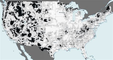 Shortformblogthe Official 3g Dead Zone Map Courtesy Of The Fcc Shortformblog