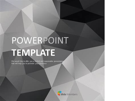 Monotone Triangle Pattern Free Presentation Templates