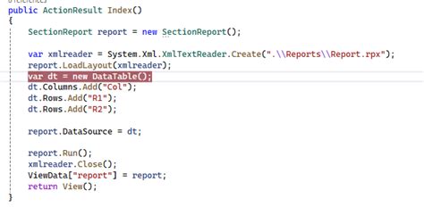 Activereports 18 V Sectionreport General Discussion Developer Mescius Forums