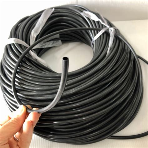 ปลอกร้อยสายไฟ ท่อหุ้มสายไฟ 5 7 มิล ขายเป็นเมตร ท่อยางร้อยสายไฟ รถยนต์ รถมอเตอร์ไซค์ ปลอกยางดำ