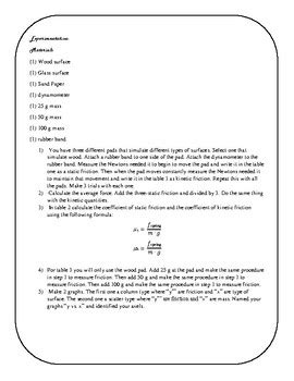 Friction Lab Experience By Neuro Answer TPT