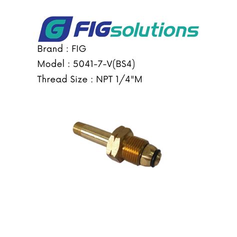 Bullnose Brass Body Bs4 Type Shopee Malaysia