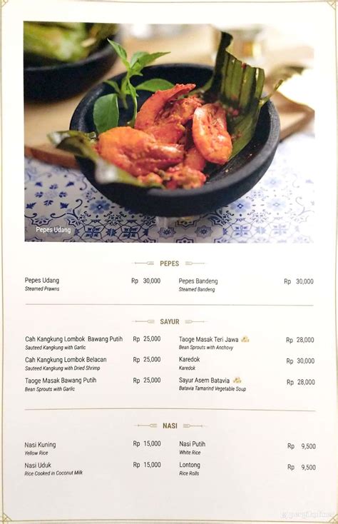 Selalu Diperbarui Menu Jong Java Mulyorejo Surabaya