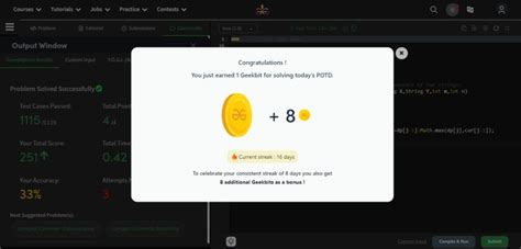 Day 16 Of Geeksforgeeks 100daysofcodechallenge Kalpesh Marathe Posted On The Topic Linkedin