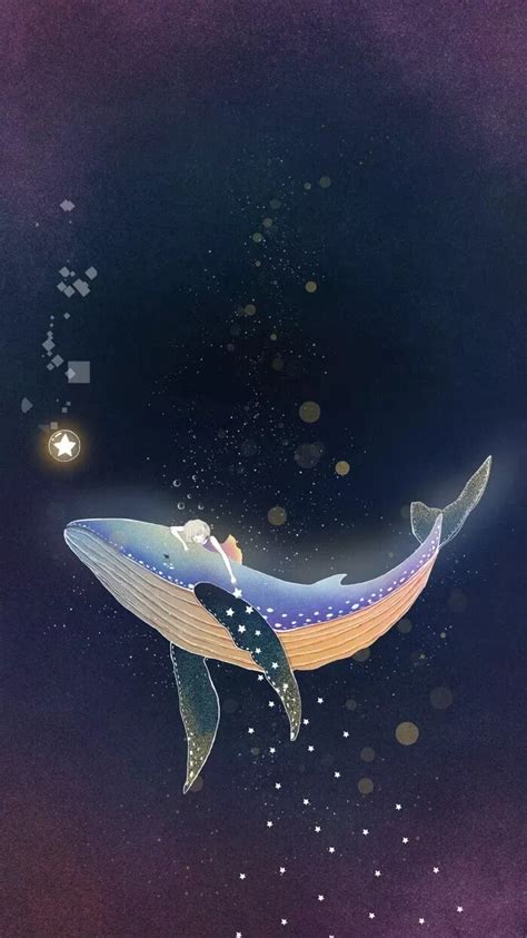 鲸鱼深色系壁纸 堆糖美图壁纸兴趣社区
