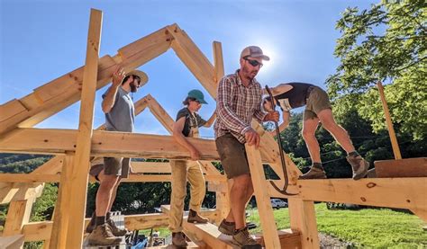 Timber Framing Class 2024 Wild Abundance