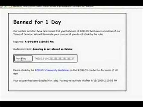 Banned From Roblox YouTube