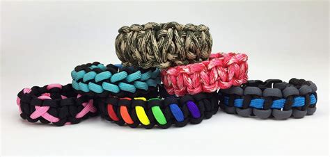 Paracord Bracelet King Cobra Weave