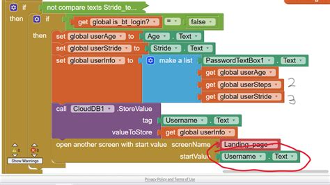 More Advanced Log In Page Mit App Inventor Help Mit App Inventor Community
