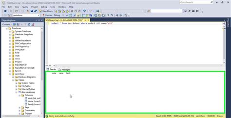 آموزش کوئری نویسی در Sql Server بخش دوم گروه فنی مهندسی زرین هور