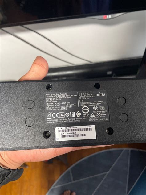 Fujitsu Type C Port Replicator Computers Tech Parts Accessories Other Accessories On