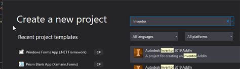 Create A Inventor Addin Project Coding For Fun