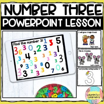 Number Recognition 3 By Lauren S Lil Learners TPT
