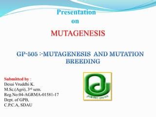 Mutagenesis PPTX
