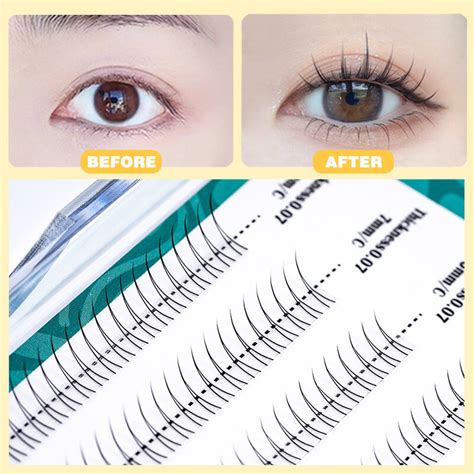 Etvite 속눈썹 클러스터 아래 속눈썹 고양이 눈 개별 속눈썹 A 타입 Diy 속눈썹 확장 볼륨 작은 악마 메이크업