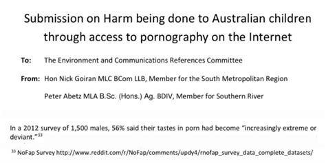 Is Porn An Escalating Behaviour Cam Fraser