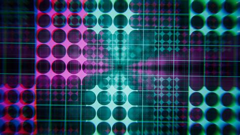 A Digital Cybernetic Structure Made Of Lattices And Dots Abstract Background Screensaver Stock