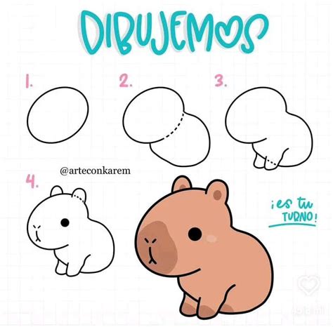 Dibujos Capibara