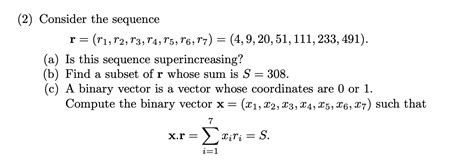solved 2 consider the sequence r r₁ t2 t3 t4 t5