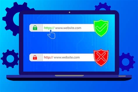 Premium Vector And Protocols On Shield Safe And Secure