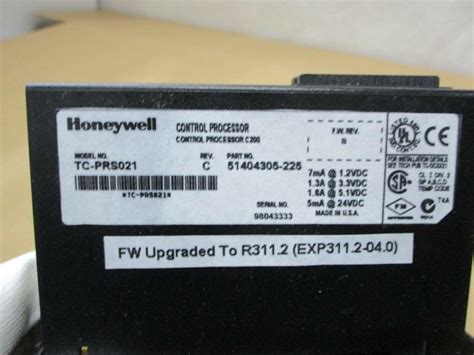 Honeywell TC PRS Control Processor Module Experion C PLC DCS Transmitter Transducer