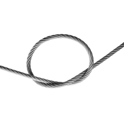 6x19 Iwrc Galvanized Wire Rope Groove Industrial