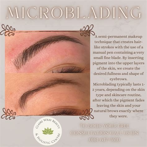 Claire Microblading Is A Popular Cosmetic Procedure That Enhances The Appearance Of Eyebrows