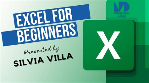 Excel For Beginners YouTube