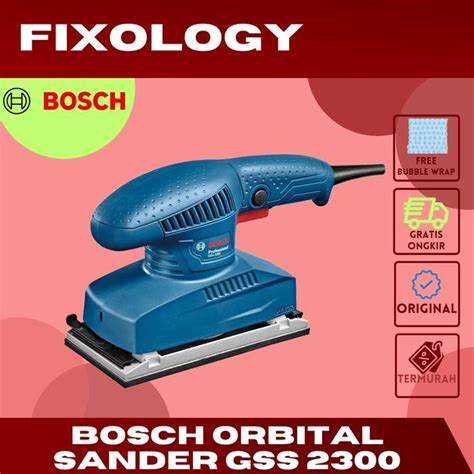Jual New Orbital Sander Bosch Gss 2300 Mesin Amplas Persegi Panjang 190w 06012980k0 Shopee