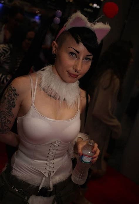 Goth Bimbo With Cat Ears Corpsecollectingcountess