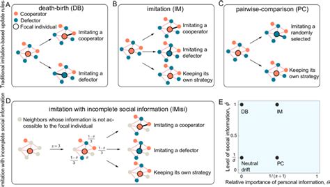 Illustration Of The Imitation Dynamics With Incomplete Social