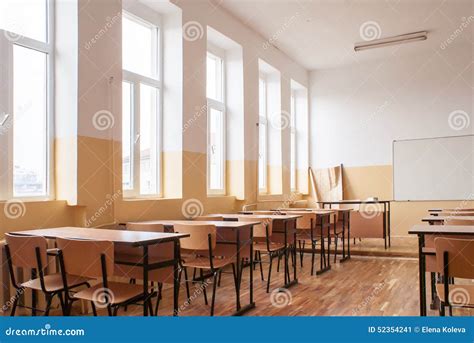 Empty Classroom Stock Image Image Of Classroom Education 52354241